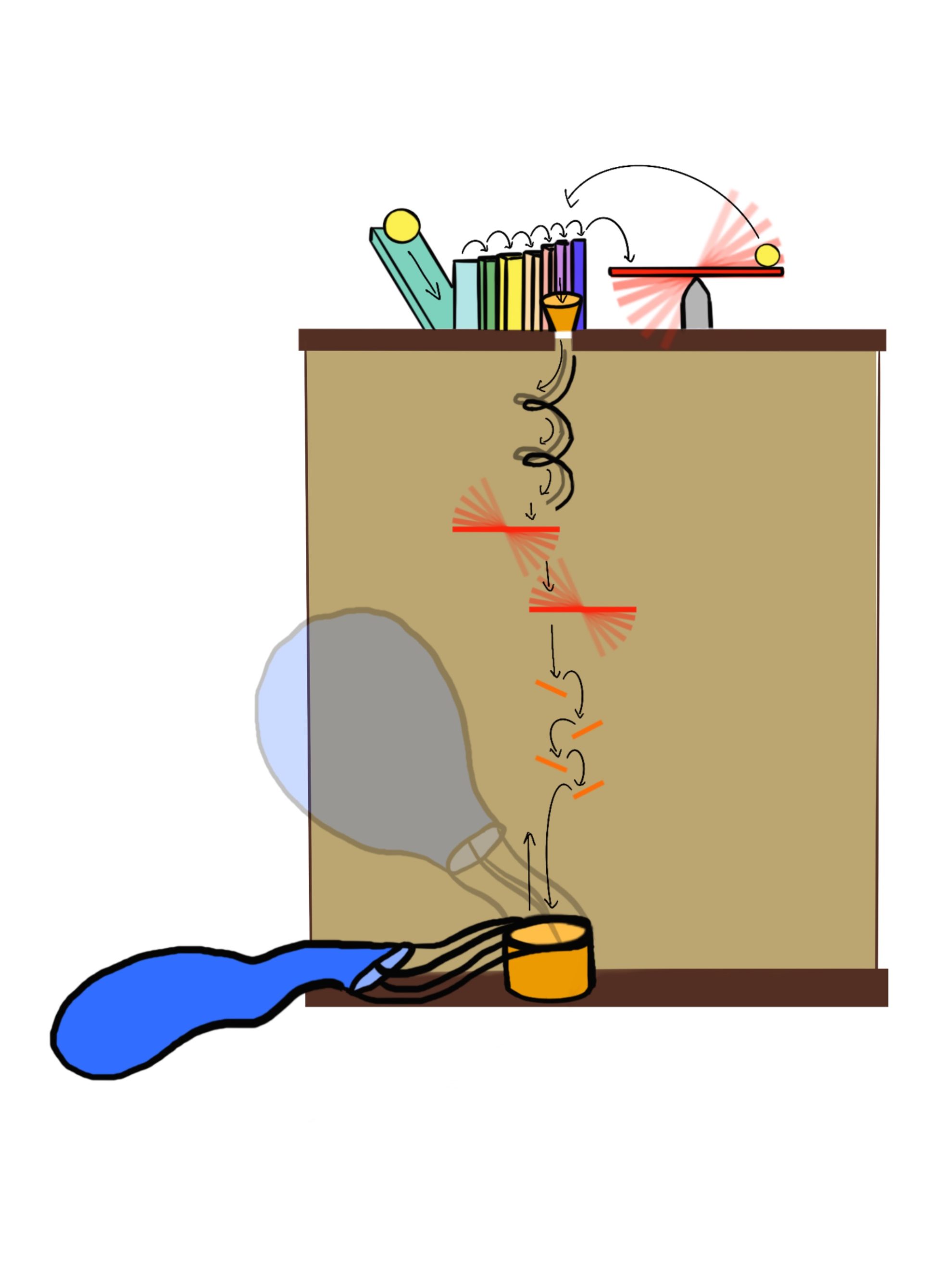 Week 1: Rube Goldberg Machine Modelling & Animation in Maya – Nira's ...