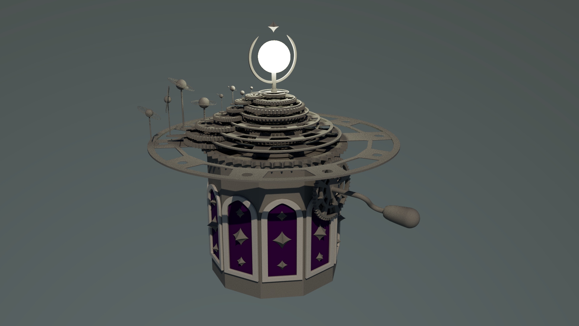 Week 7: Loop Animation MASH, Texturing, & Final Design in Maya – Nira's ...