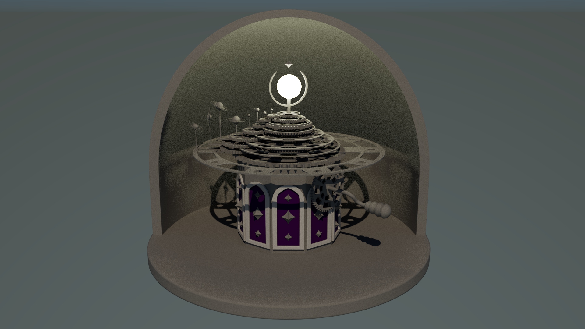 Week 7: Loop Animation MASH, Texturing, & Final Design in Maya – Nira's ...