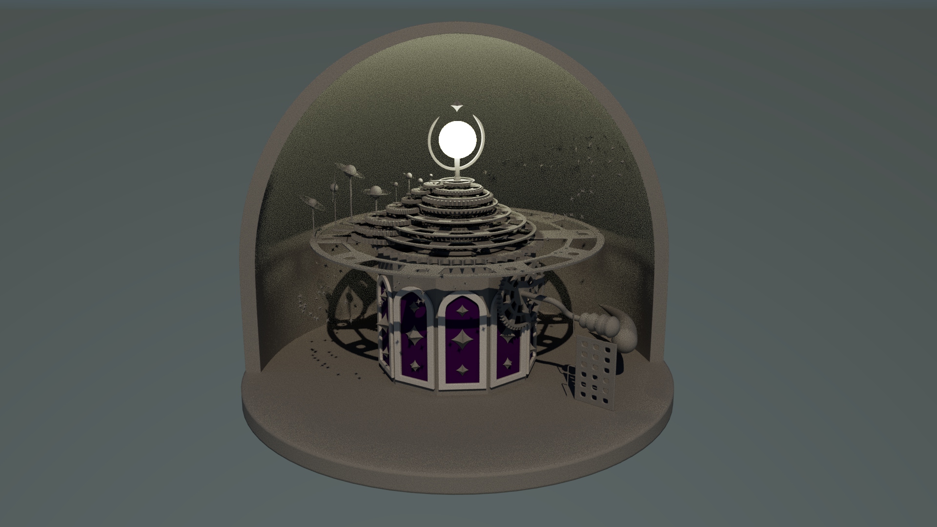 Week 7: Loop Animation MASH, Texturing, & Final Design in Maya – Nira's ...