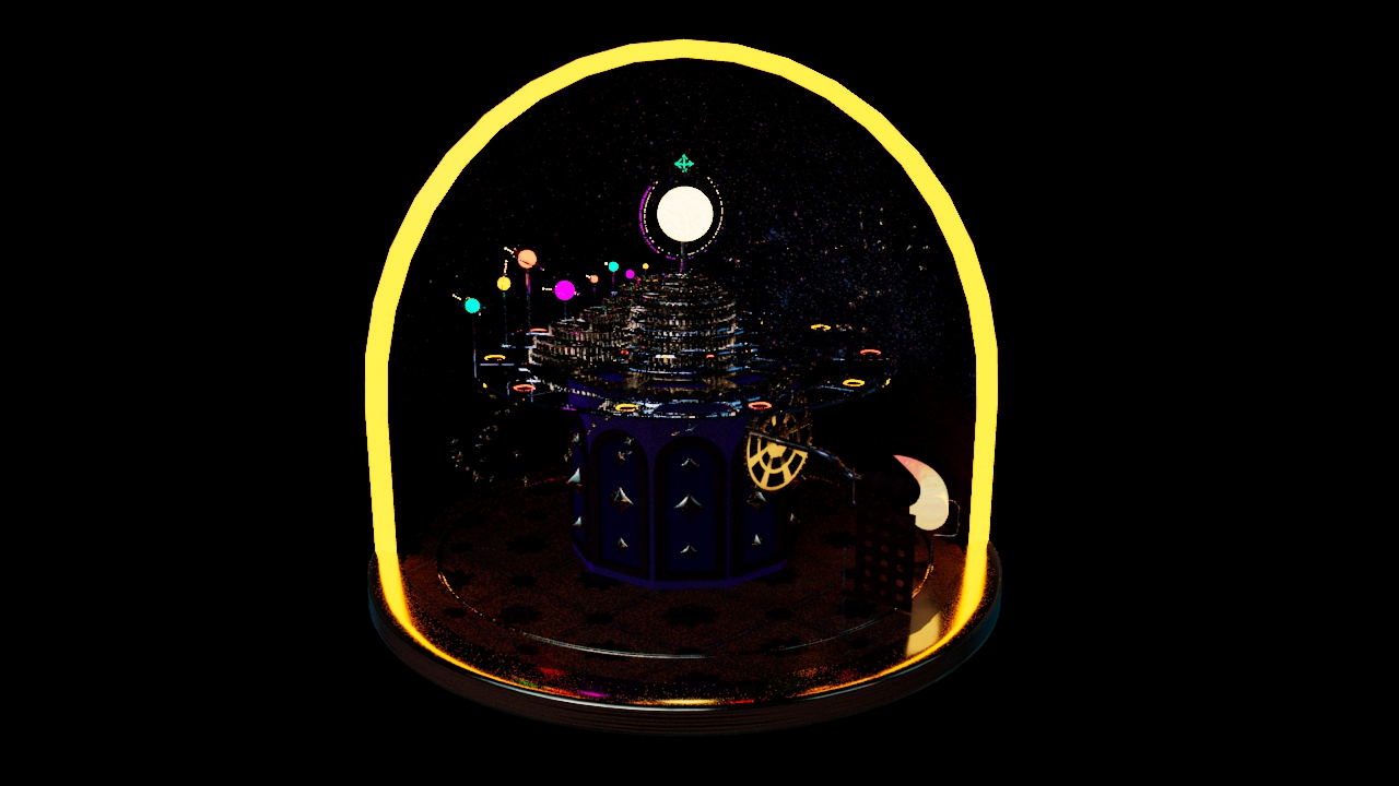 Week 7: Loop Animation MASH, Texturing, & Final Design in Maya – Nira's ...